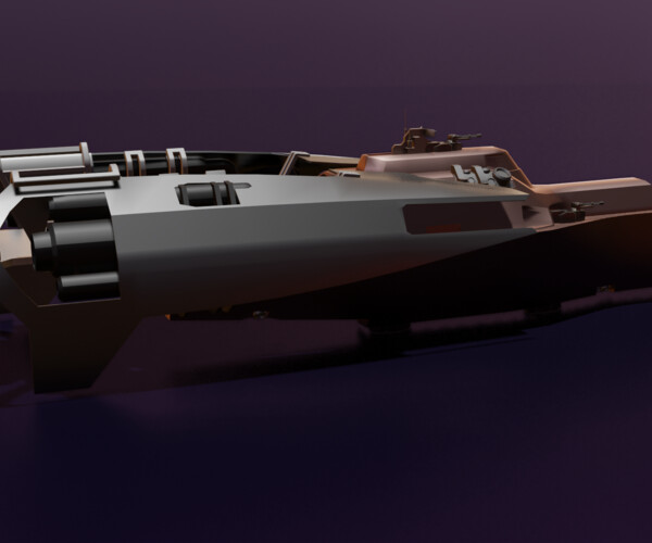 ArtStation - SPACE SHIP LOW POLY GAME READY | Game Assets