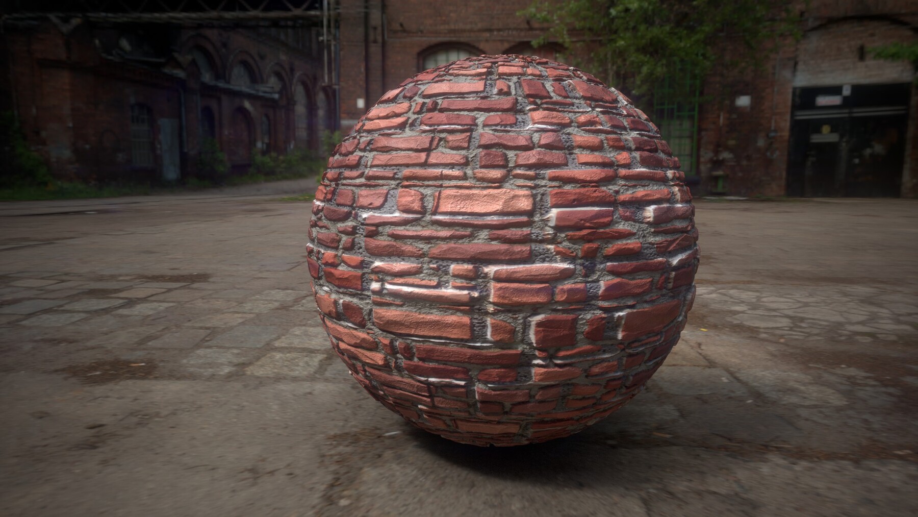 ArtStation - Bricks - 5 Substance Materials . Sbsar | Game Assets