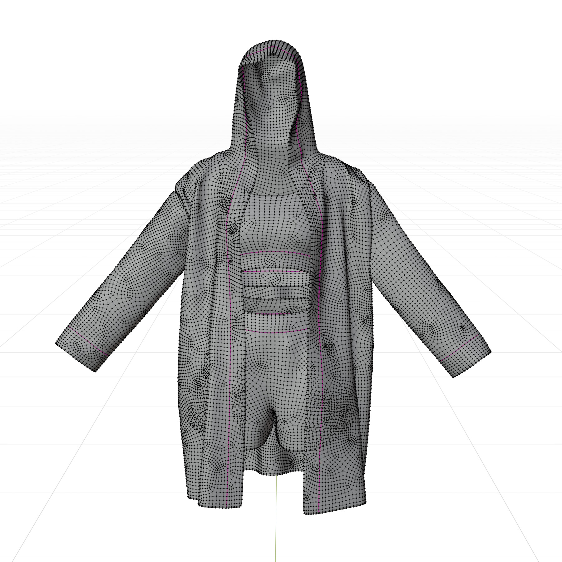 ArtStation - Female Boxer Outfit - Shorts Set and Robe 3D model | Resources