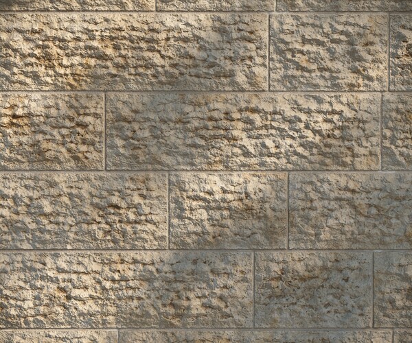 ArtStation - Jerusalem stone 4K tileable PBR textures | Game Assets