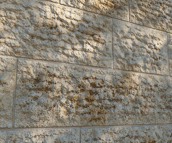 ArtStation - Jerusalem stone 4K tileable PBR textures | Game Assets