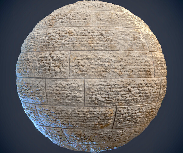 ArtStation - Jerusalem stone 4K tileable PBR textures | Game Assets