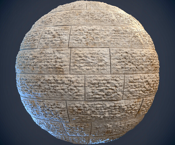 ArtStation - Jerusalem stone 4K tileable PBR textures | Game Assets