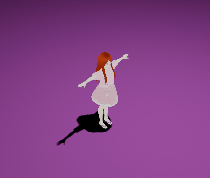 ArtStation - Anime Girl Character - Basic Style | Game Assets