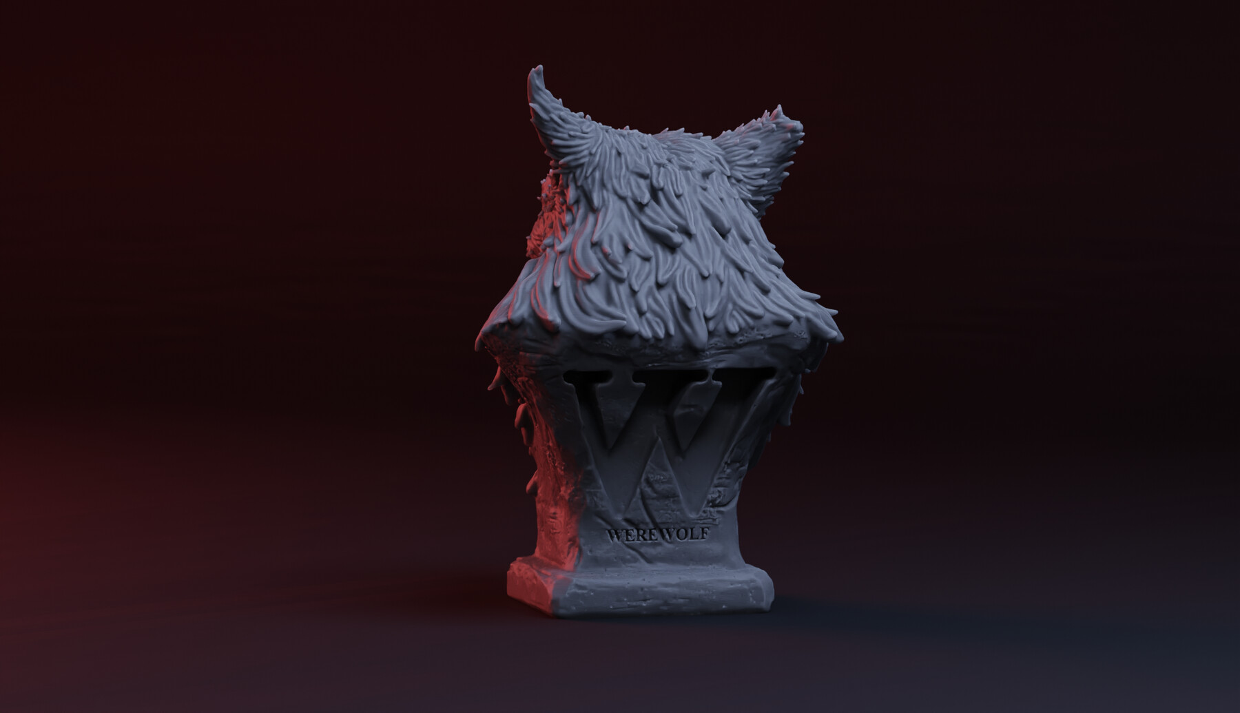 ArtStation - Werewolf STL - Presupported for 3D Print | Resources