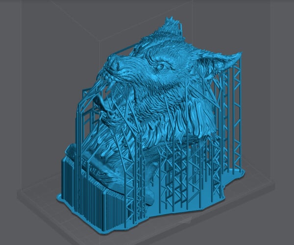 ArtStation - Werewolf STL - Presupported for 3D Print | Resources