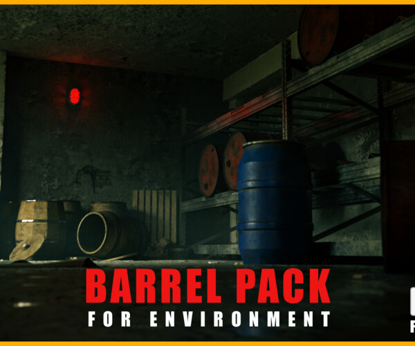 ArtStation - Barrel Pack | Resources