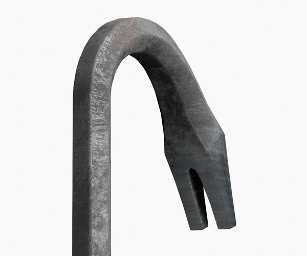 ArtStation - Crowbar 3D Model | Game Assets