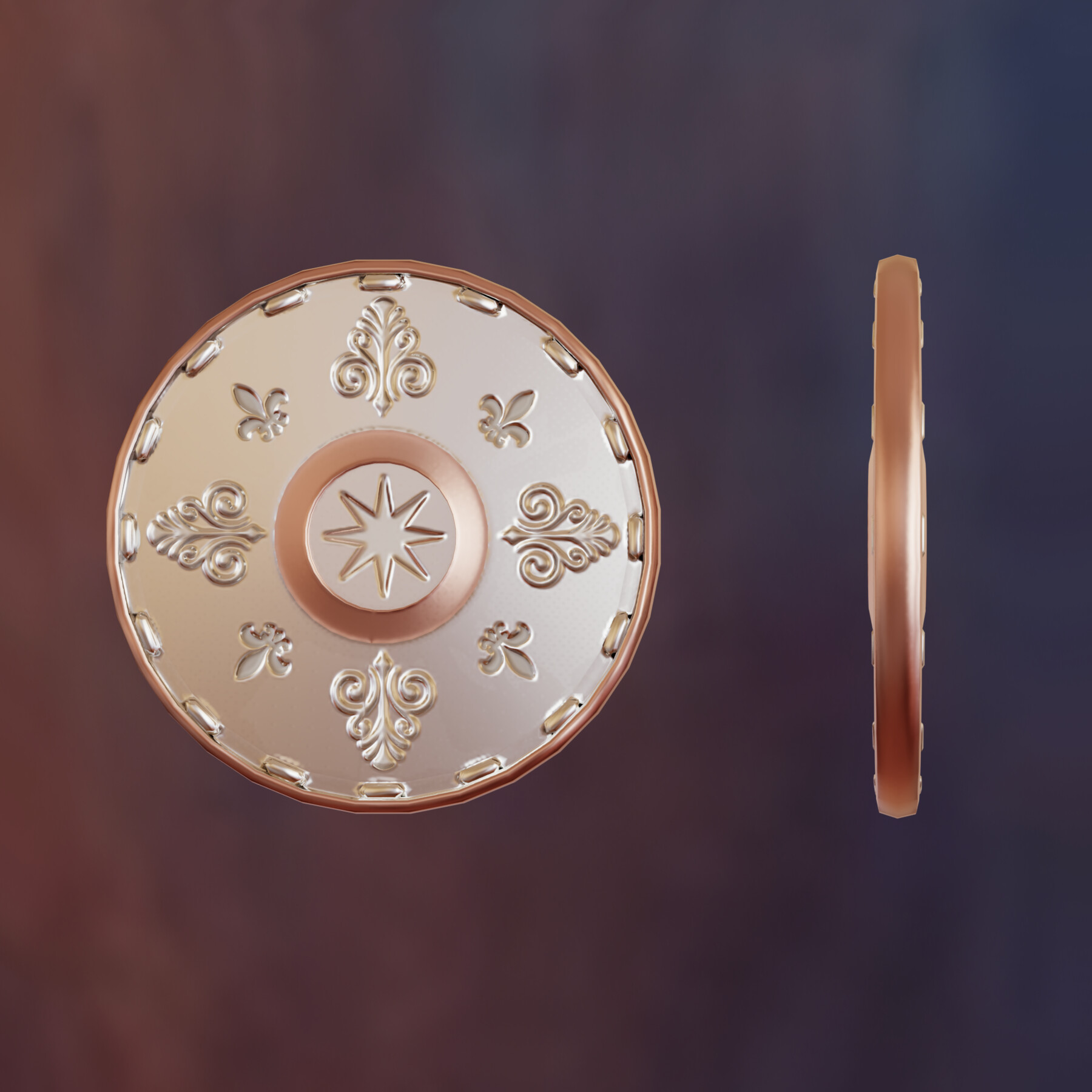 ArtStation - Metallic Coins Pack01 | Game Assets