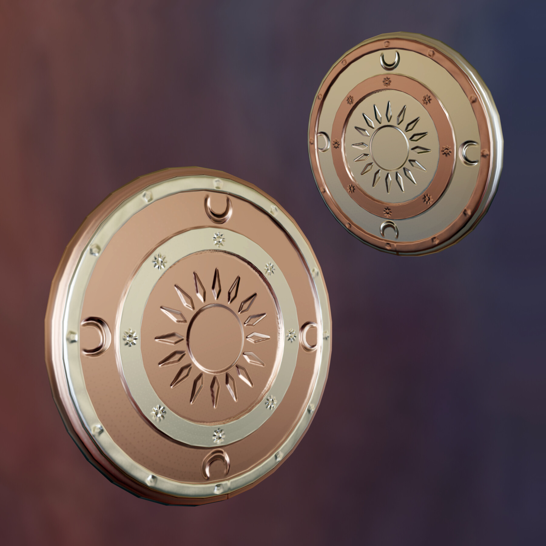 ArtStation - Metallic Coins Pack01 | Game Assets