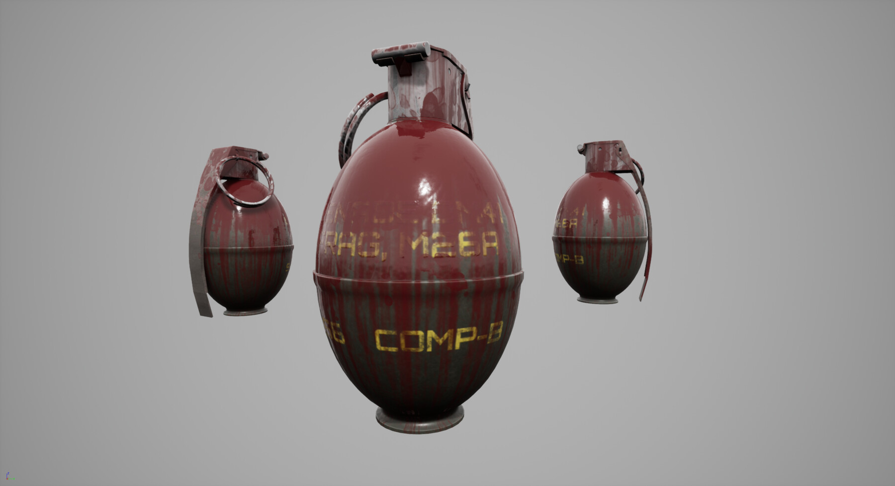 ArtStation - Frag Grenade - Plus extra skins | Game Assets