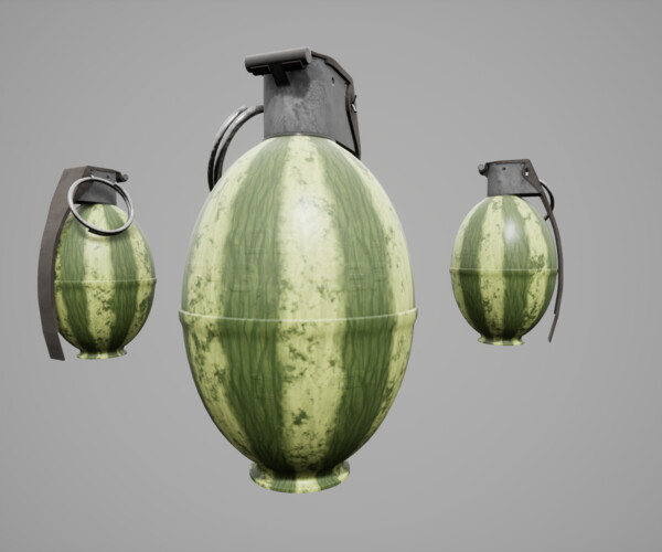 ArtStation - Frag Grenade - Plus extra skins | Game Assets