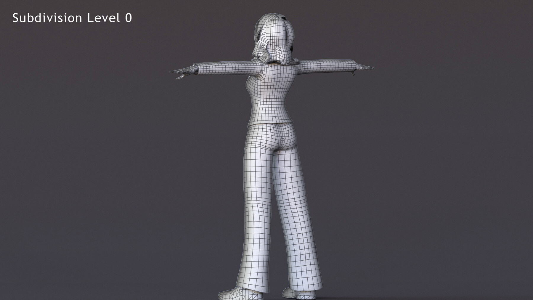 ArtStation - Angela Cartoon character with 2 outfit | Game Assets