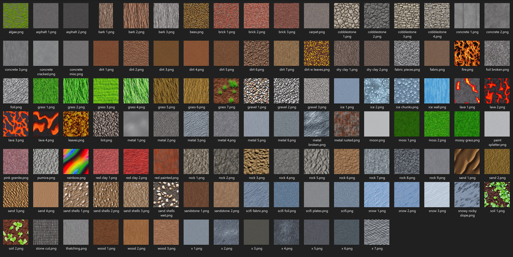 ArtStation - [115] Realistic Seamless Textures | Game Assets