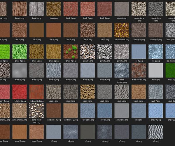 ArtStation - [115] Realistic Seamless Textures | Game Assets