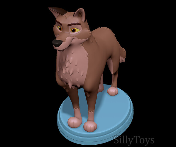 ArtStation - Balto - 3D print model | Resources