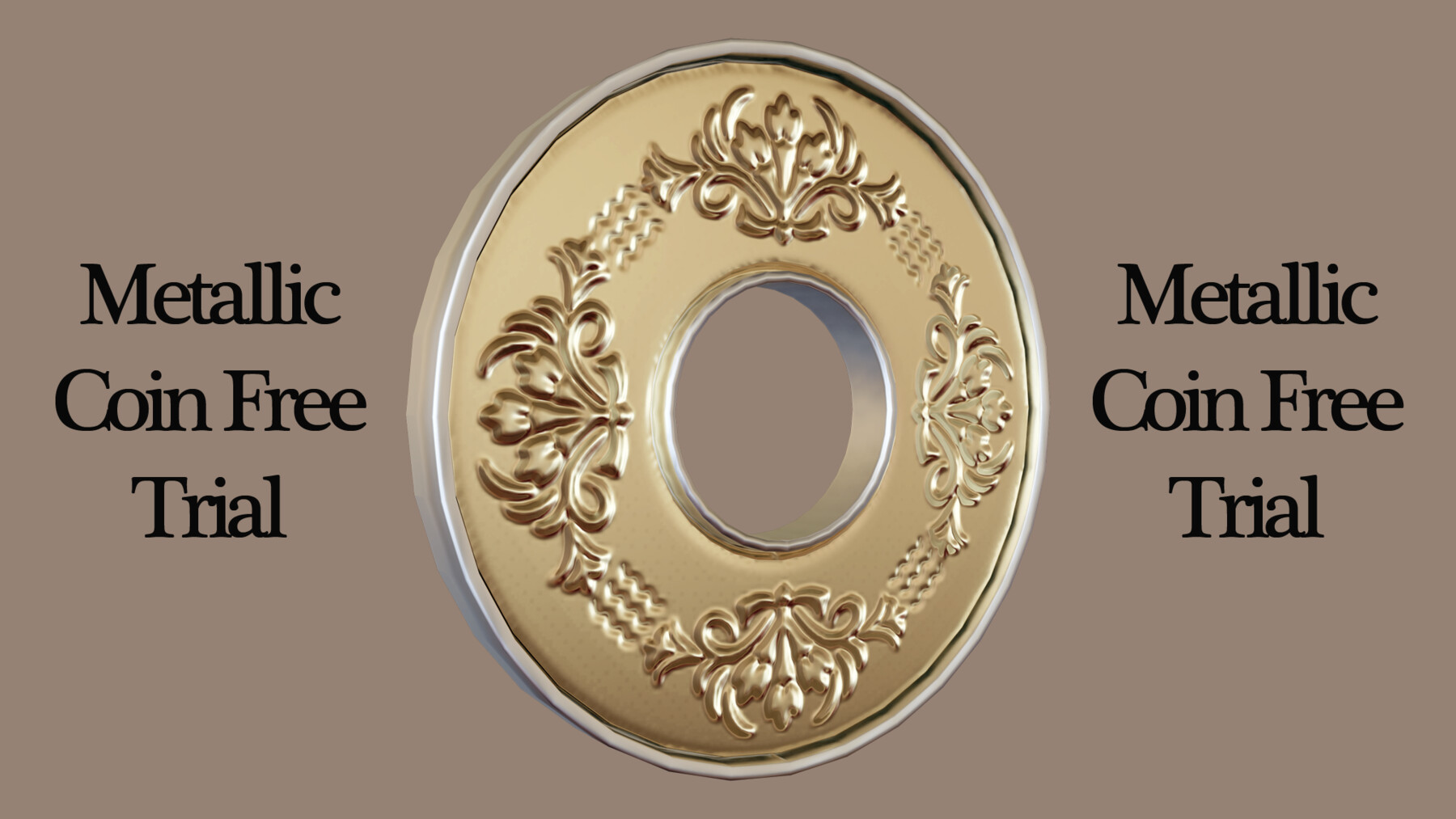 ArtStation - Metallic Coin Free Trial | Game Assets