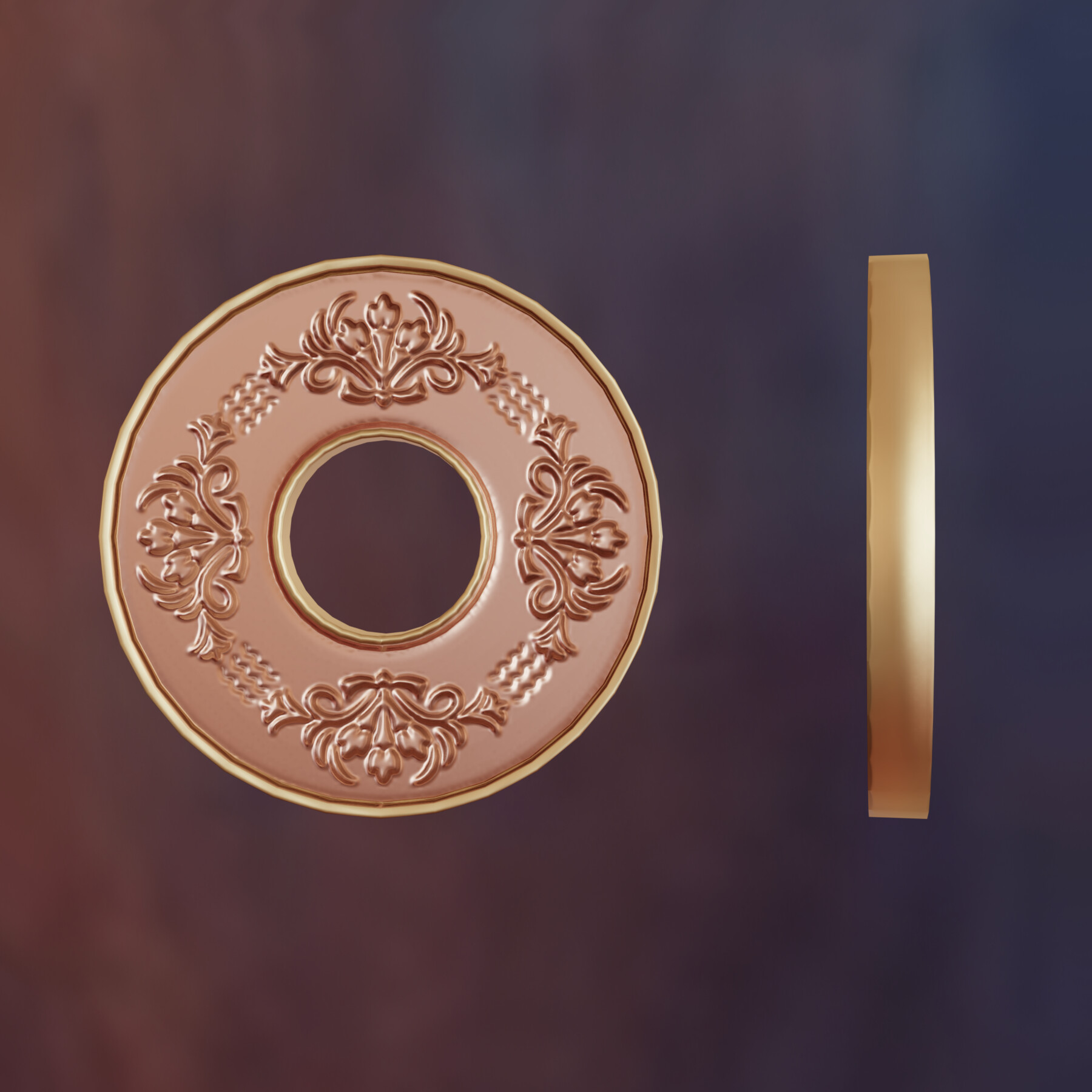 ArtStation - Metallic Coin Free Trial | Game Assets