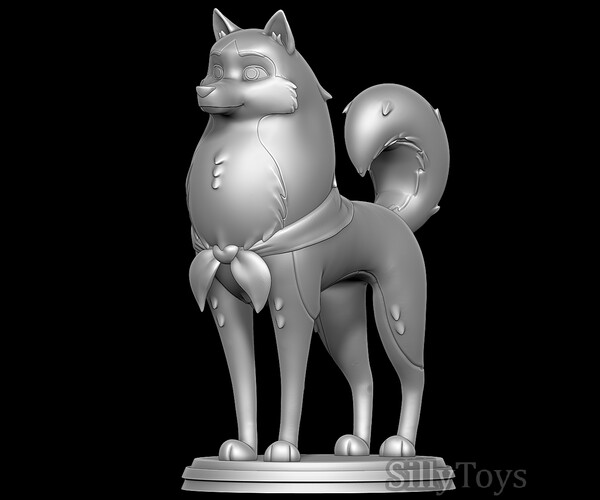 ArtStation - Jenna - Balto 3D print model | Resources
