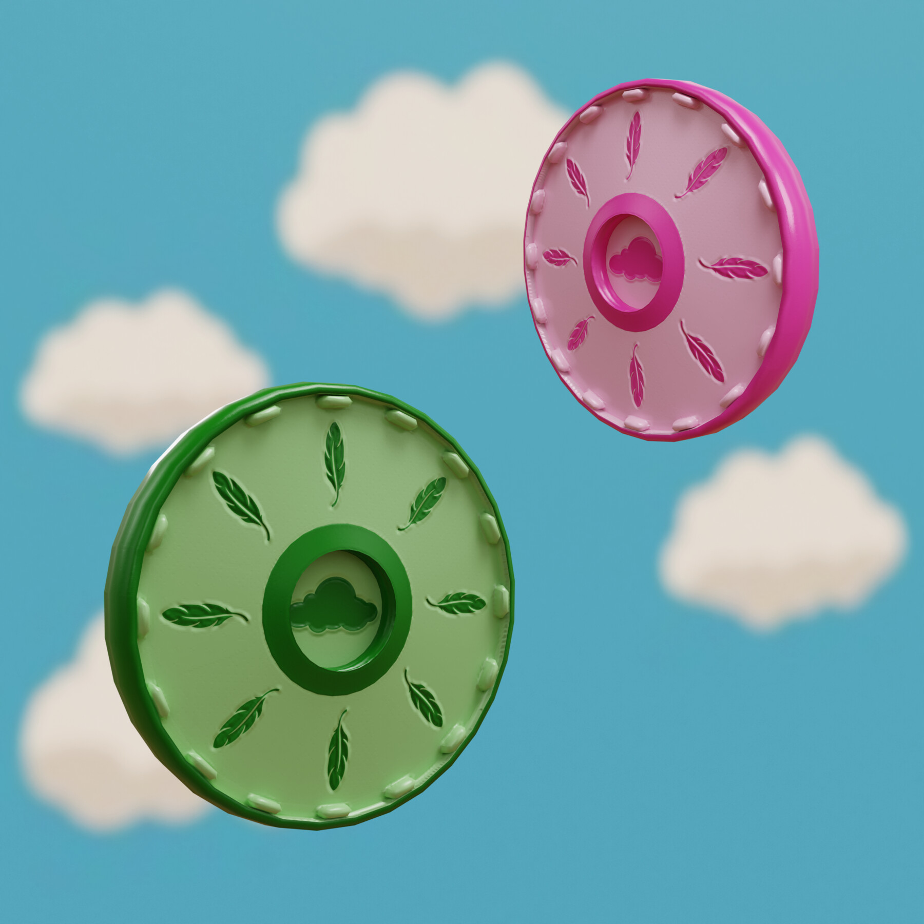 ArtStation - Cartoon Coins Pack01 | Game Assets