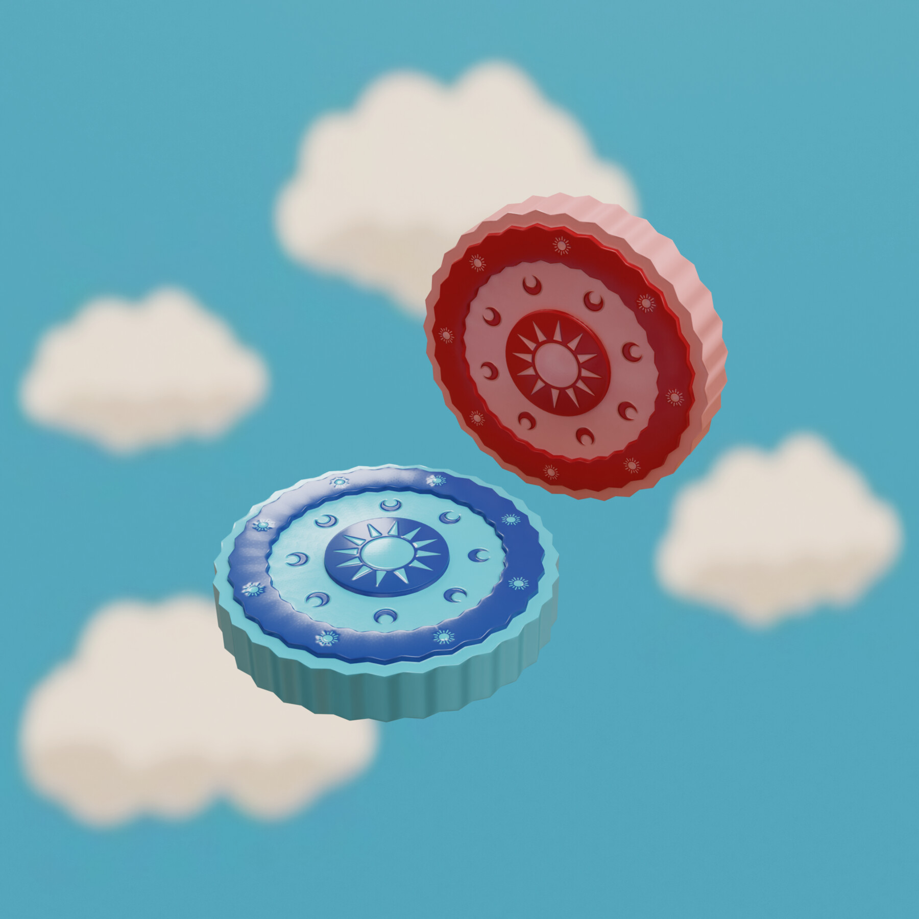 ArtStation - Cartoon Coins Pack02 | Game Assets