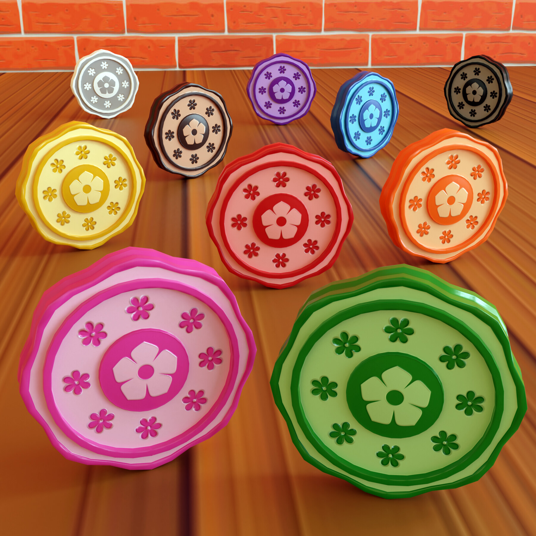 ArtStation - Cartoon Coins Pack02 | Game Assets