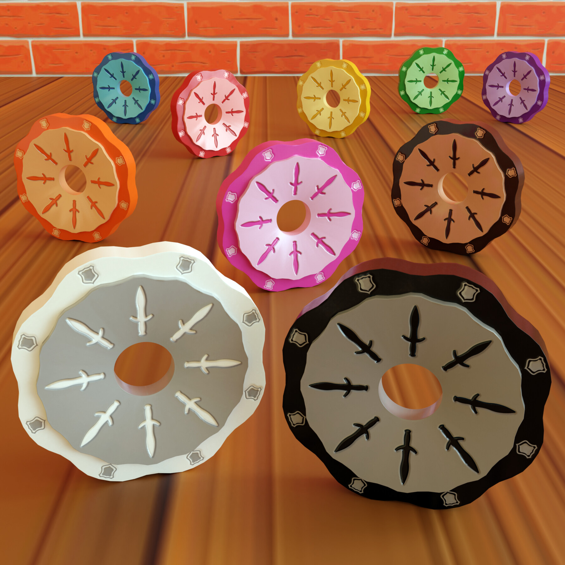 ArtStation - Cartoon Coins Pack03 | Game Assets