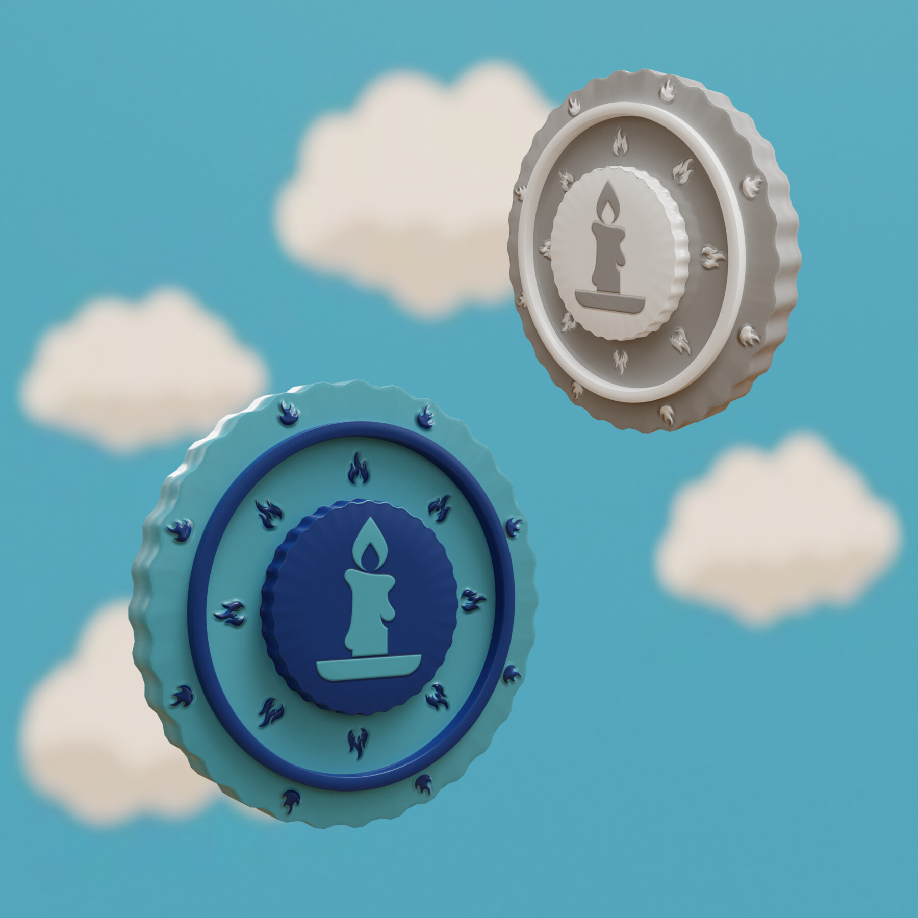 ArtStation - Cartoon Coins Pack04 | Game Assets