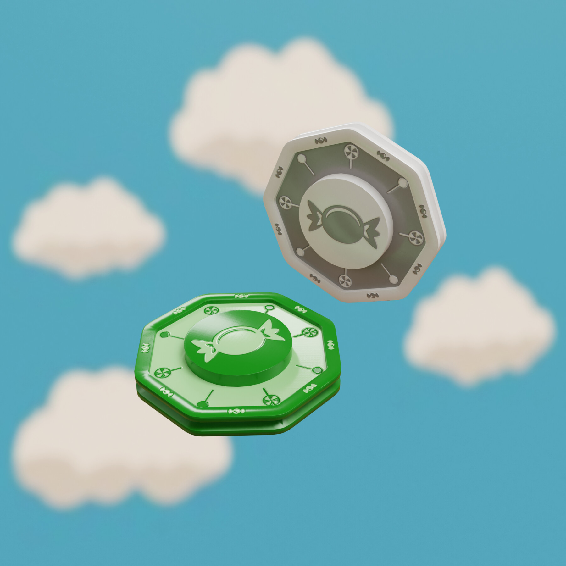 ArtStation - Cartoon Coins Pack05 | Game Assets