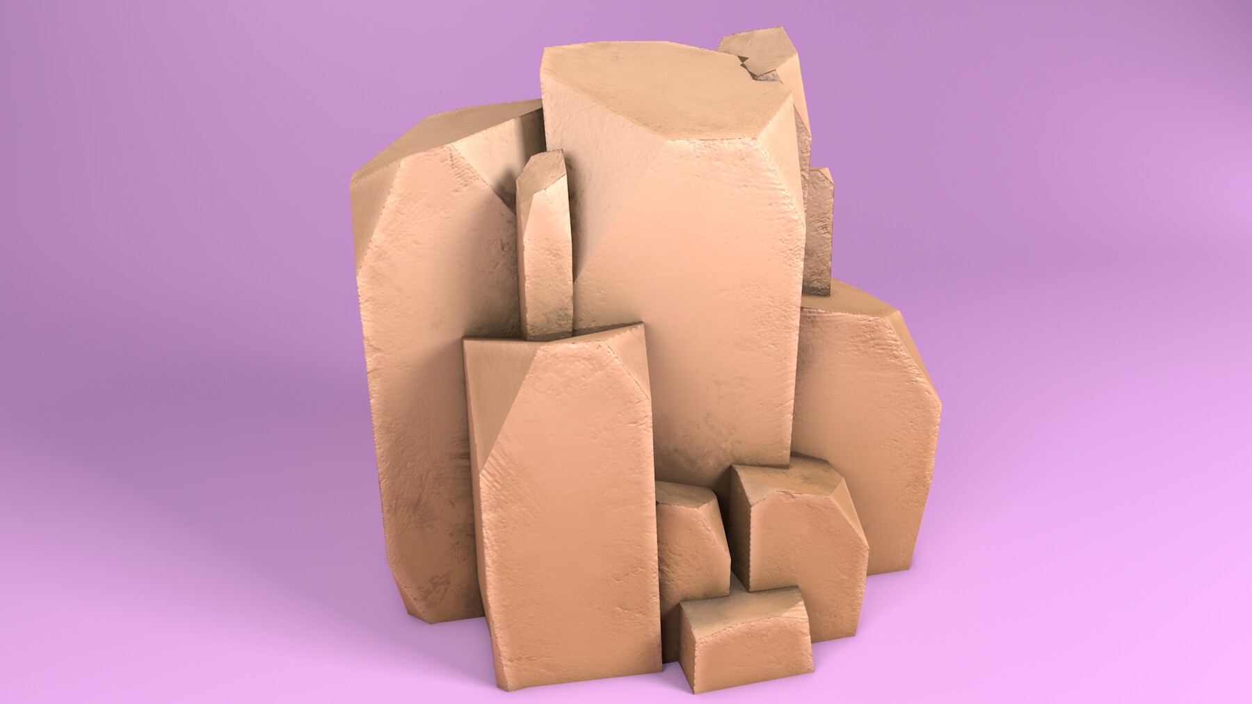 ArtStation - Stylized Stones | Game Assets