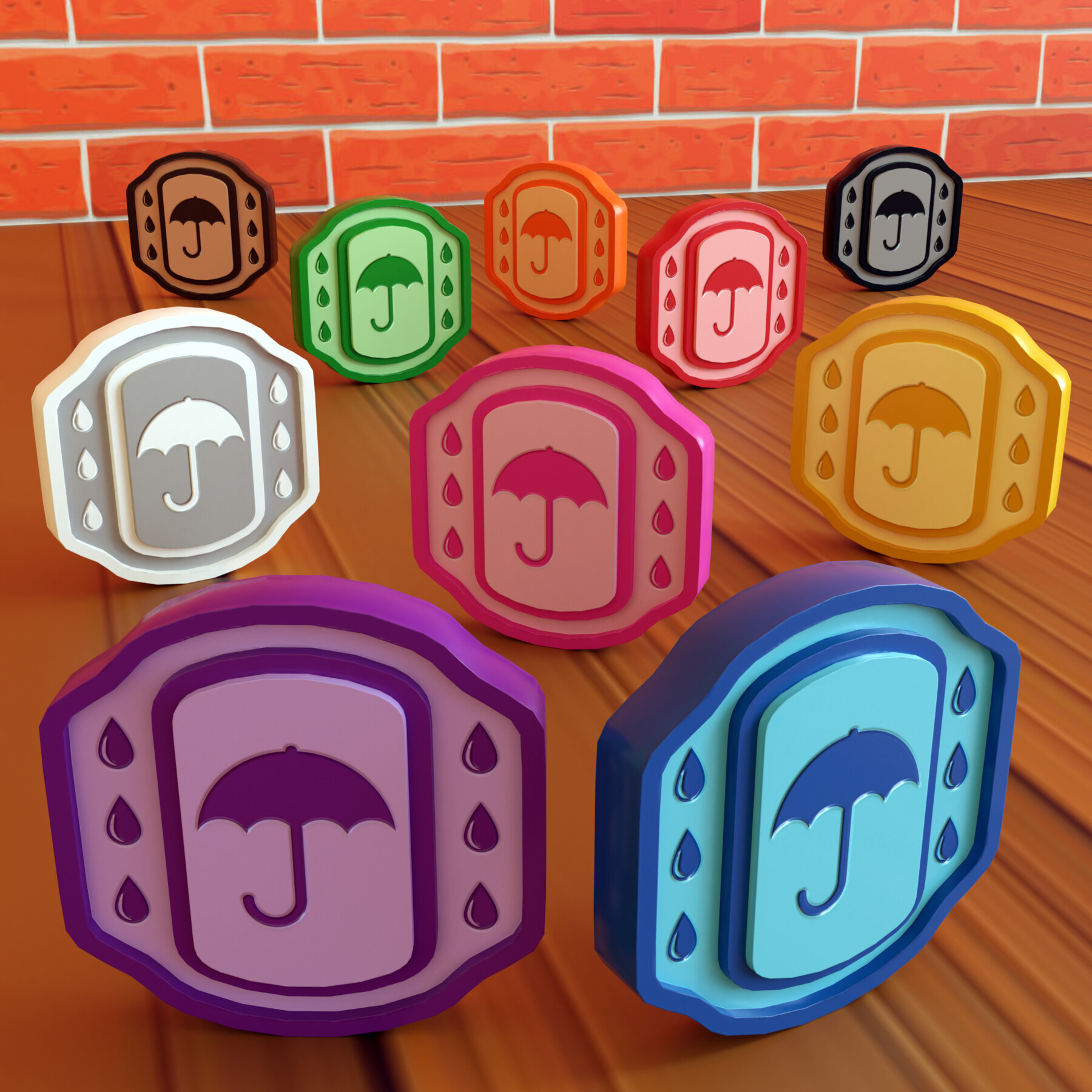 ArtStation - Cartoon Coins Pack06 | Game Assets