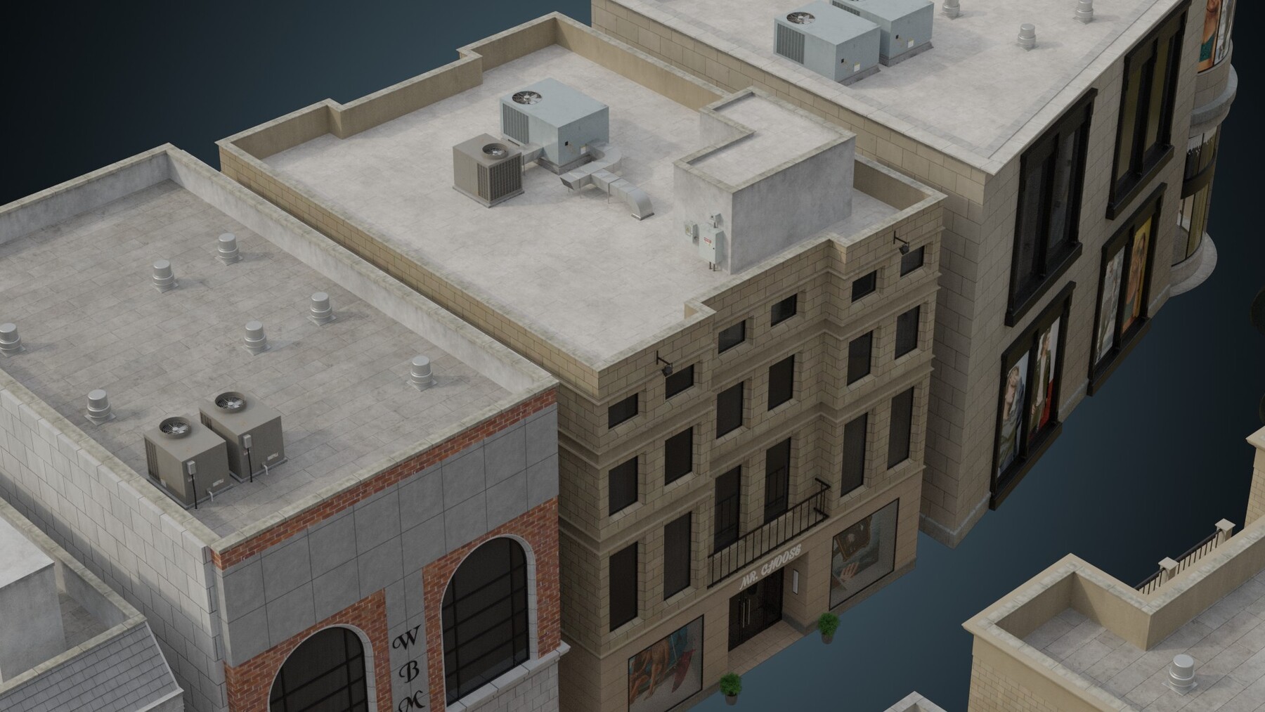 ArtStation - Buildings Collection 3 | Game Assets