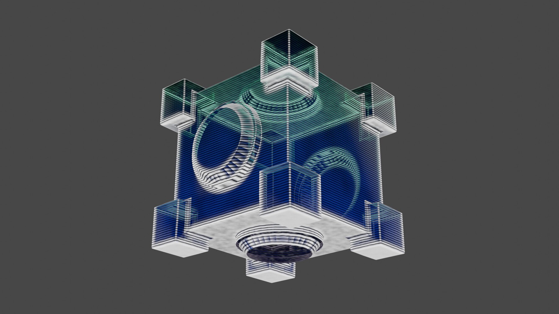 ArtStation - Science Fiction Future Cube | Resources