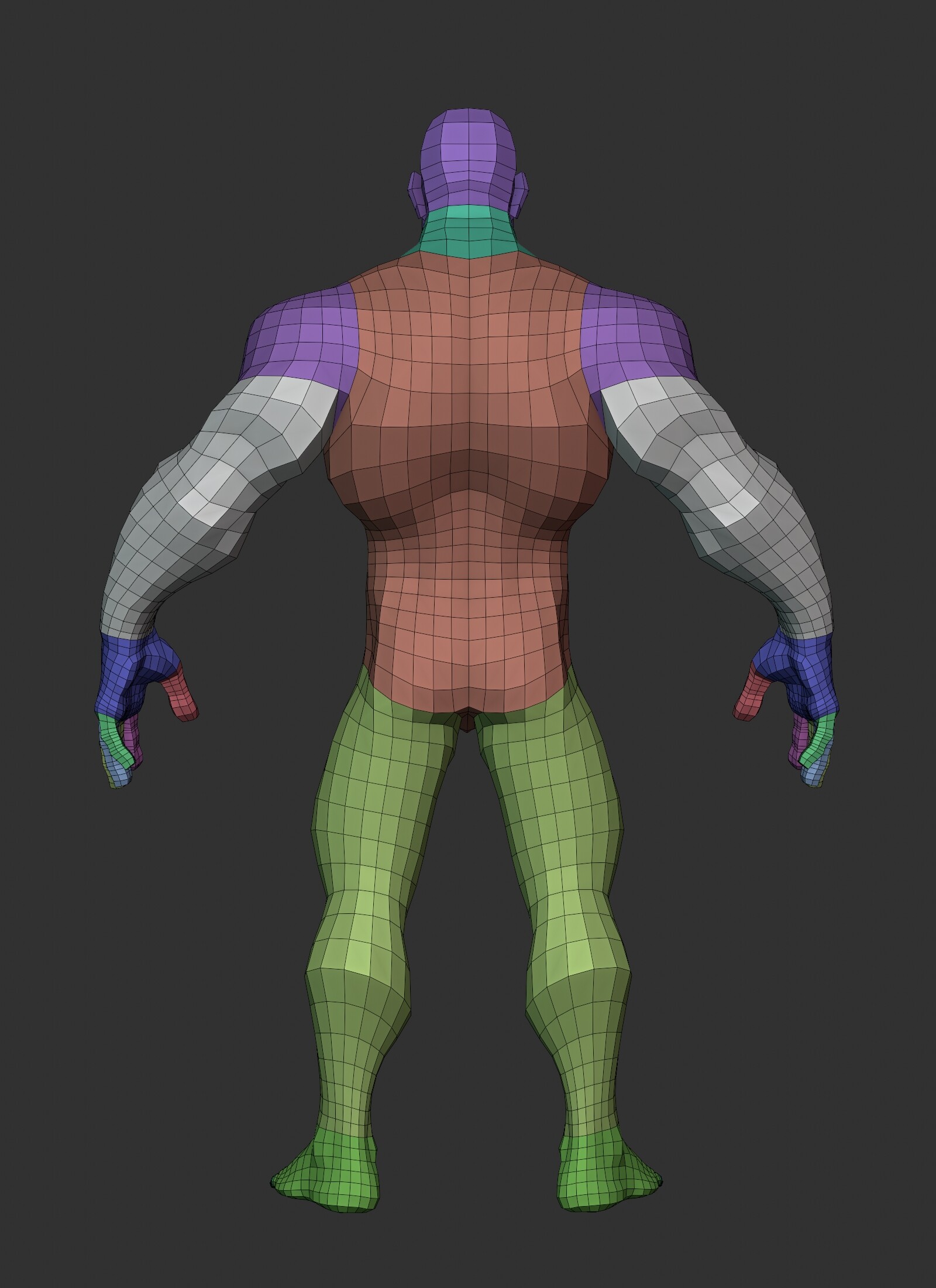 ArtStation - Stylized Hero Lowpoly Basemesh | Resources