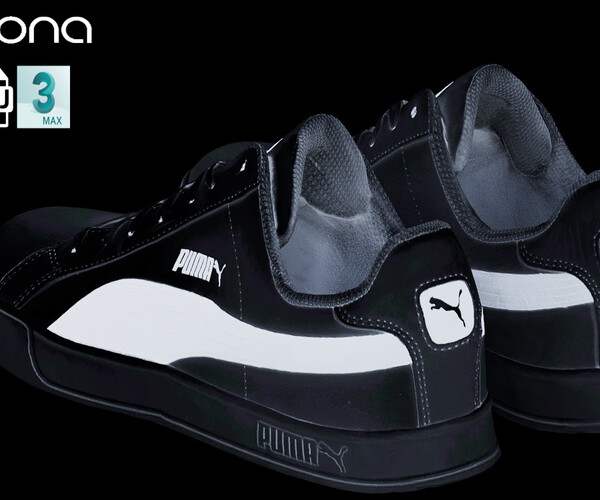ArtStation - Puma Smash Vulcan Shoes Low-poly | Game Assets