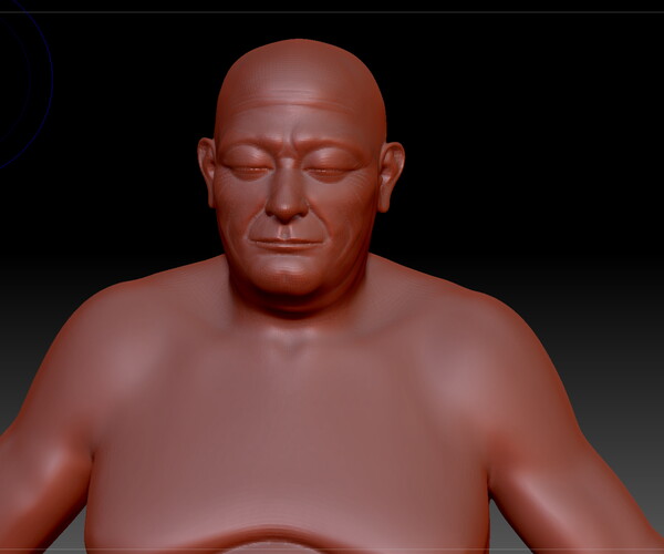 ArtStation - fat man model | Resources
