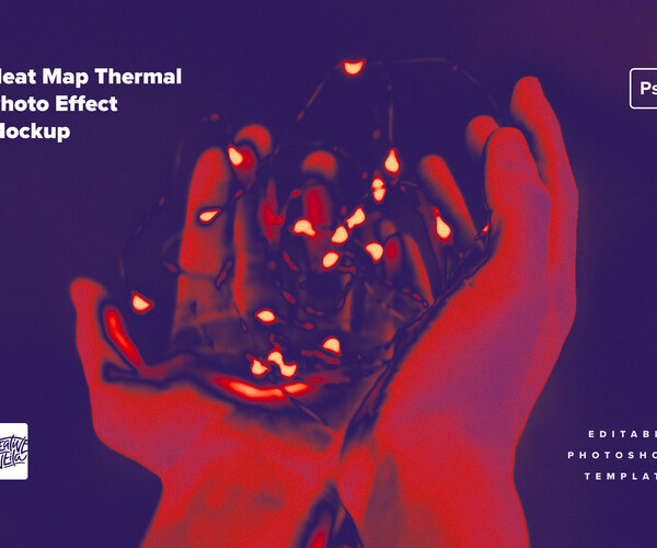 ArtStation - Heat Map Thermal Photo Effects | Resources