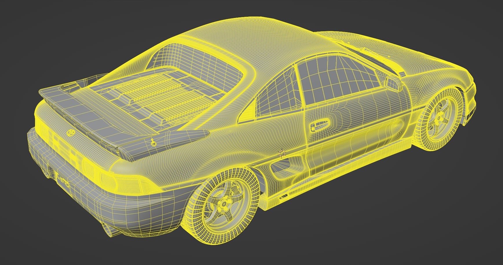 ArtStation - Toyota MR2 SW20 Rev. 2 (1993) - Free 3D Model | Resources