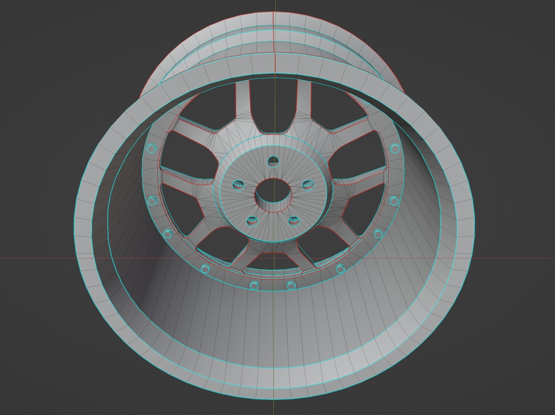ArtStation - ZMO - 3 Piece Wheels - Game Ready | Game Assets