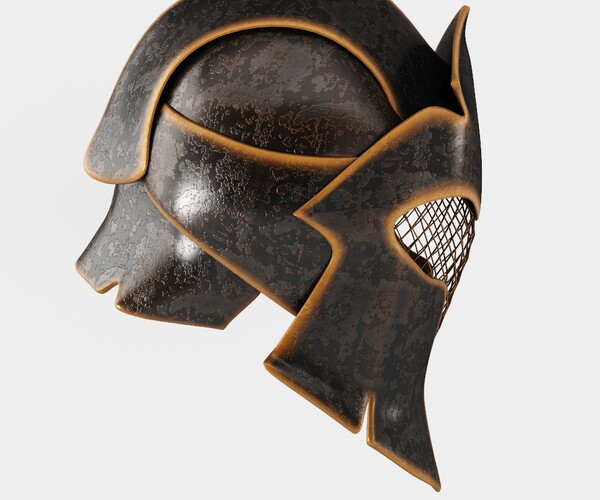 ArtStation - Fantasy helmet (LowPoly) | Resources