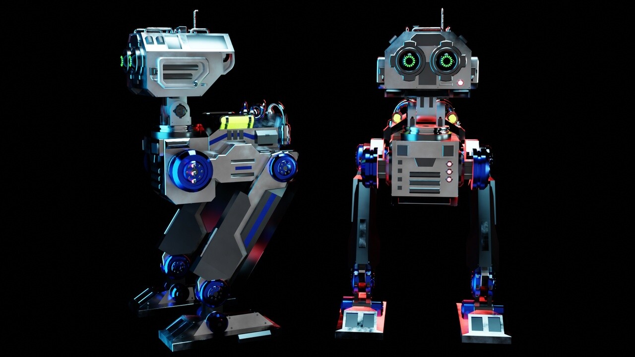ArtStation - Robot | Game Assets