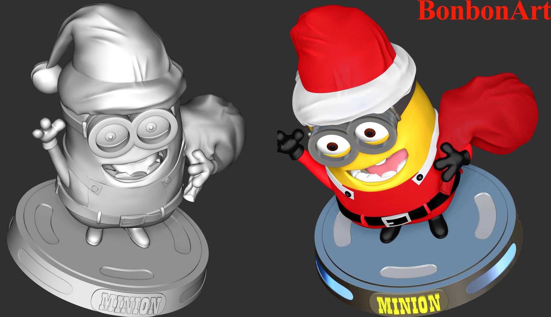 ArtStation - Santa Dave Minion | Resources