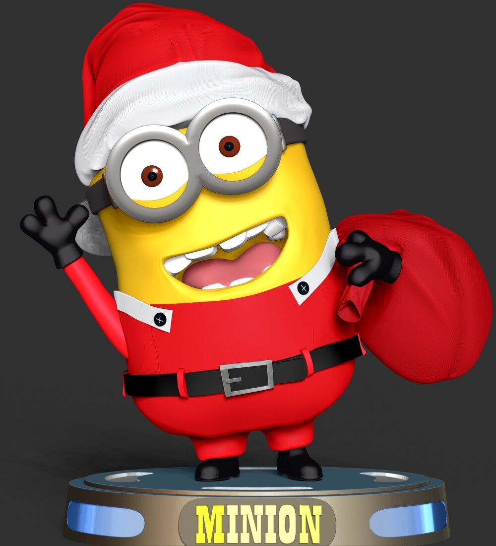 ArtStation - Santa Dave Minion | Resources