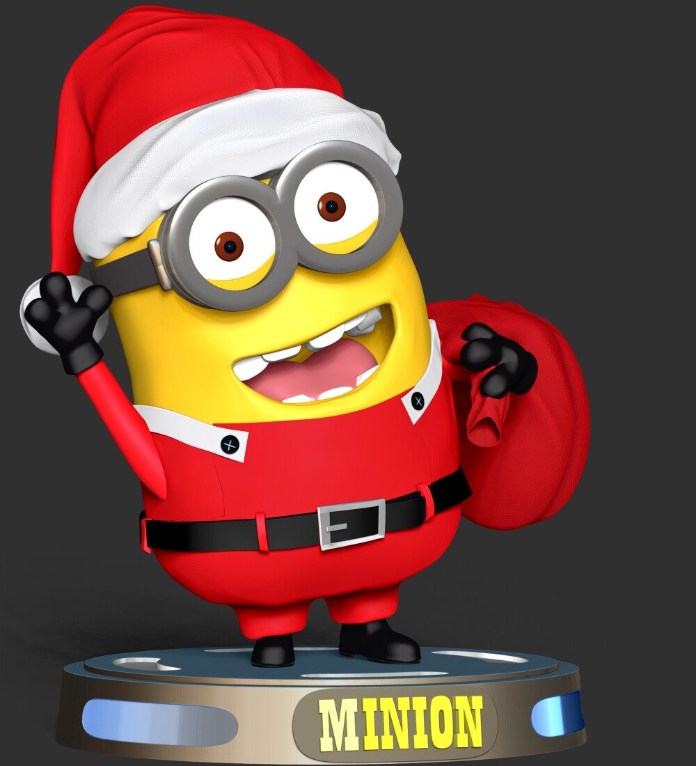 ArtStation - Santa Dave Minion | Resources