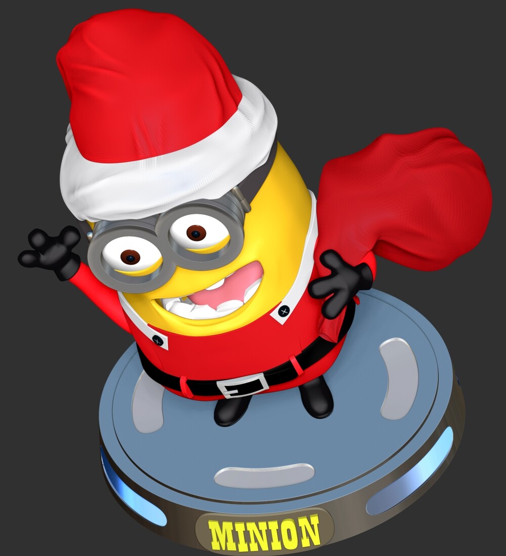 ArtStation - Santa Dave Minion | Resources