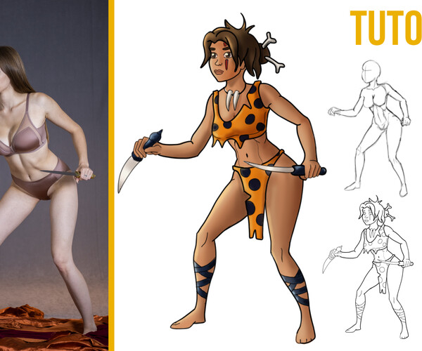 ArtStation - Character Design Tutorial vol.5 | Tutorials