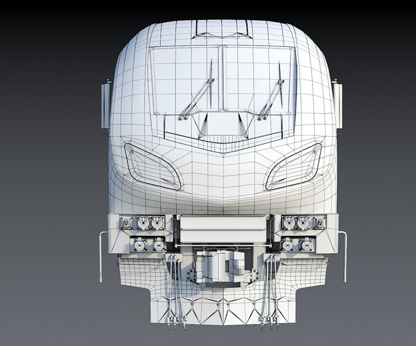 ArtStation - ALC-42 AMTRAK with Interior | Game Assets