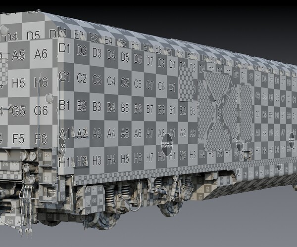 ArtStation - ALC-42 AMTRAK with Interior | Game Assets