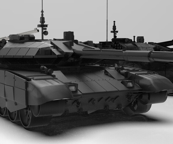 ArtStation - T-90MS | Game Assets