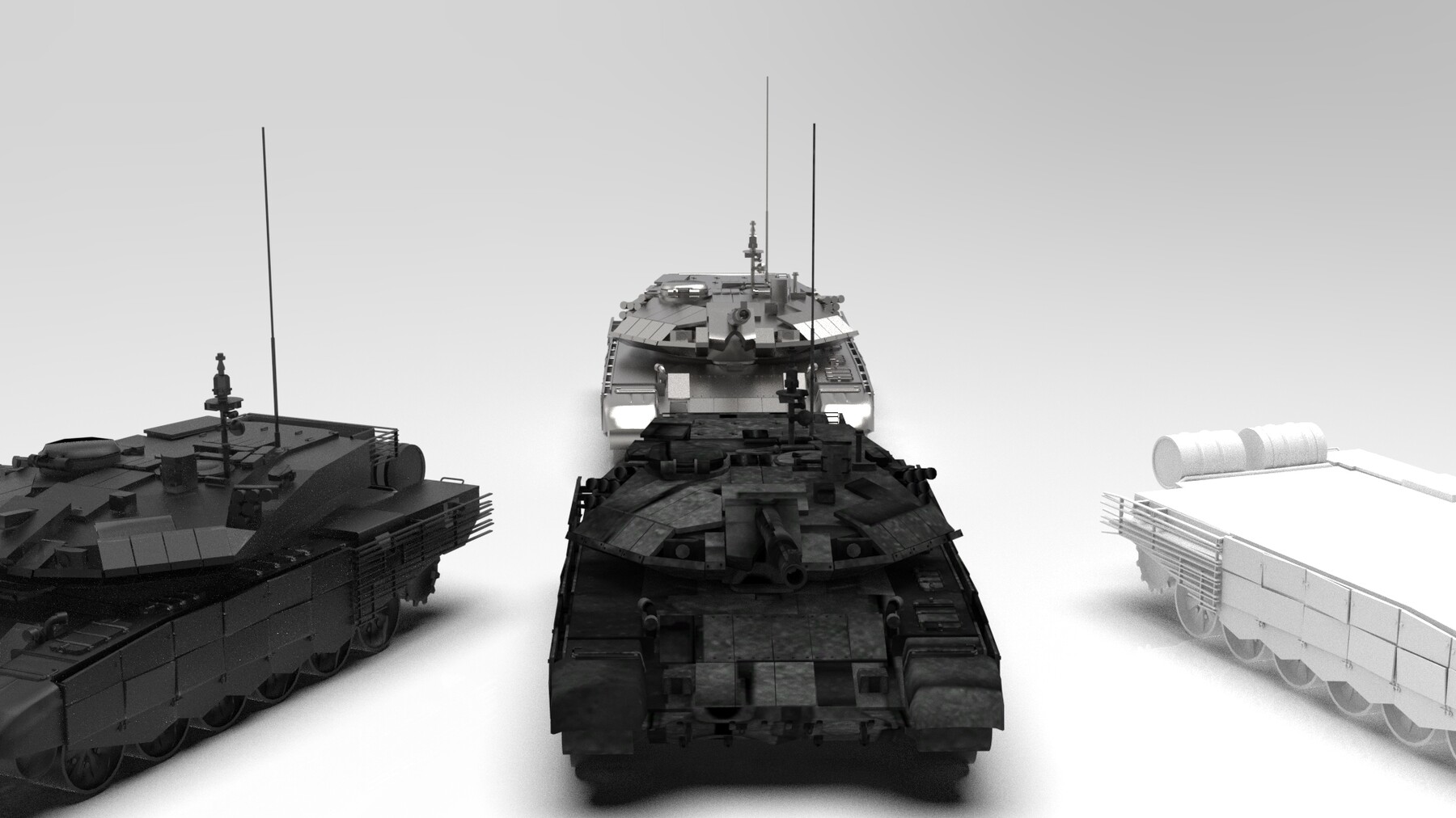 ArtStation - T-90MS | Game Assets